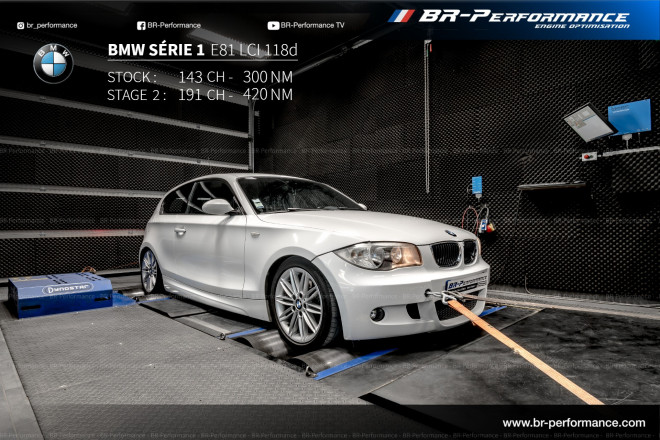 BMW Serie 1 E8x LCI 118d stage 2 - BR-Performance - Reprogrammation ...